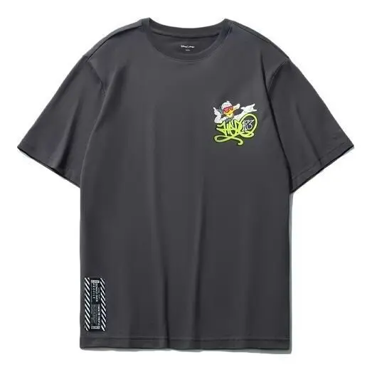 LI-NING X Disney Donald Duck Graphic T-shirt - Black/grey