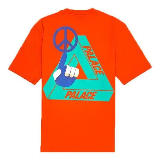 PALACE Tri Smiler Back Printing Short Sleeve - Orange