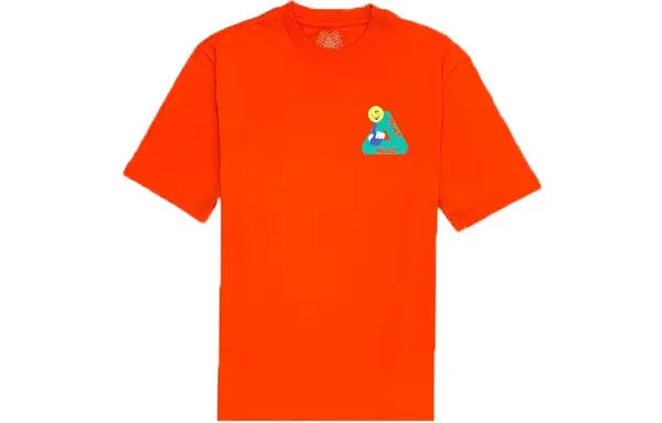 PALACE Tri Smiler Back Printing Short Sleeve - Orange
