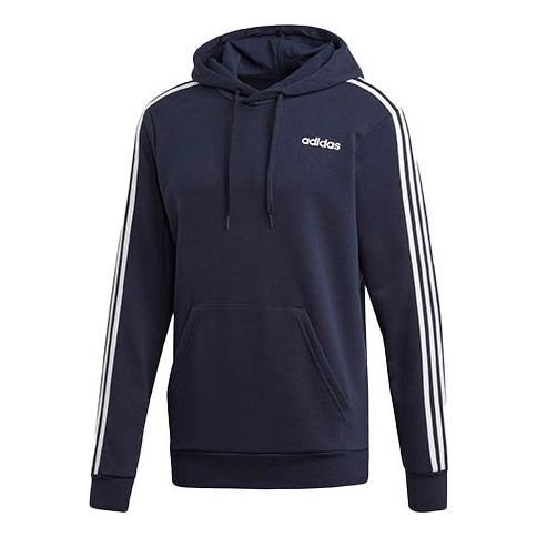 Adidas 3-stripes Alphabet Printing Sports Hoodie - Blue