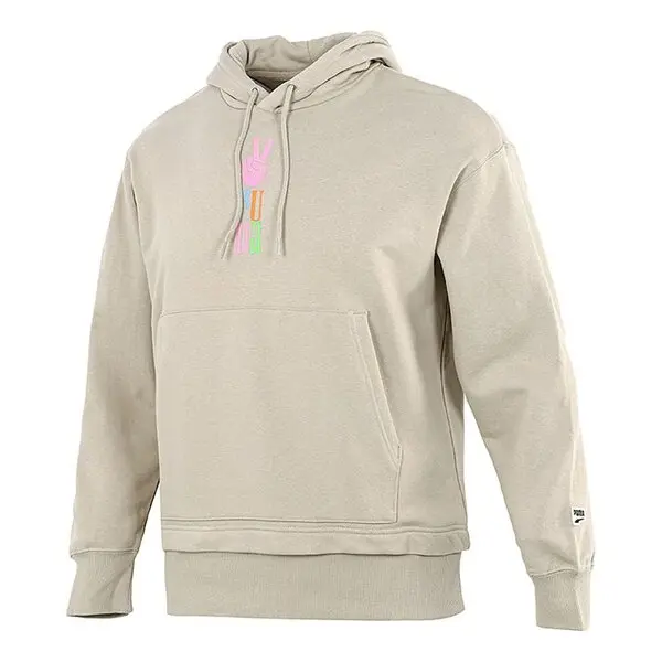 PUMA Logo Printing Sports Hoodie