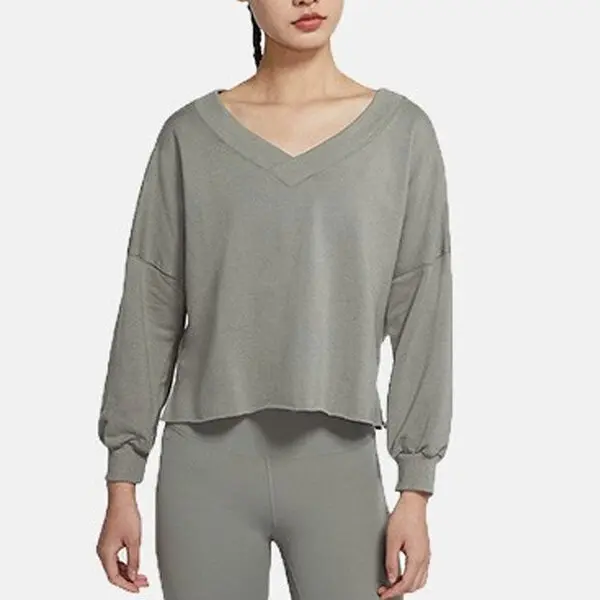 Nike Luxe Off-the-shoulder Fleece Pullover