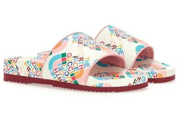 Gucci X The North Face Leather Sandals