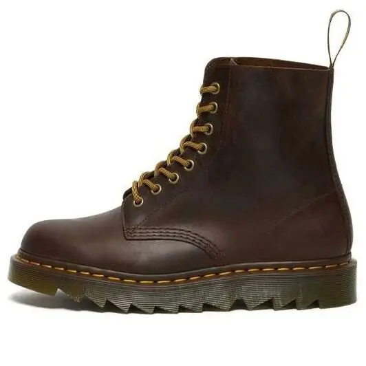 Dr. Martens 1460 Pascal Ziggy Ankle Boots - Brown