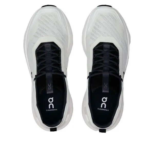 On Cloudnova X Athletic Sneakers - White/black