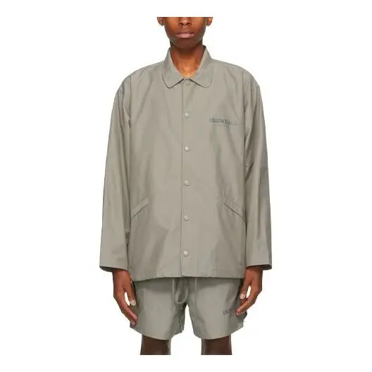 Fear Of God Fw21 Souvenir Jacket - Grey/brown