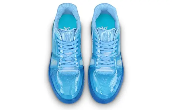 LOUIS VUITTON Trainer Sneakers Pvc - Blue