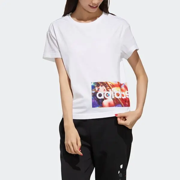 Adidas Neo X King Of Glory Graphic Tee - White