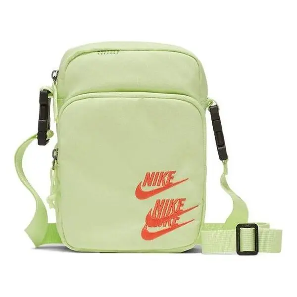 Nike Heritage Embroidered Sling Bag - Green