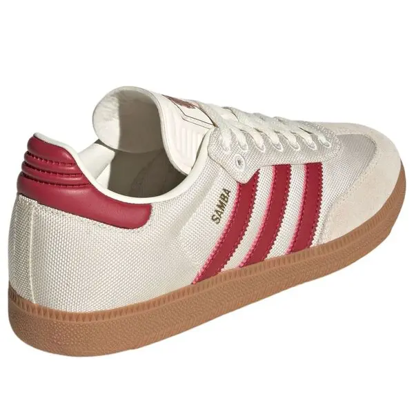 Adidas X Fc Bayern Munich Samba '125th Anniversary' Sneakers - Beige/red/gum