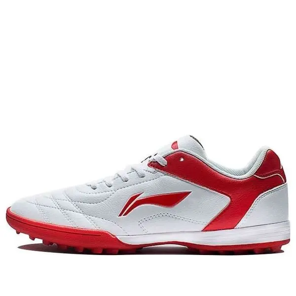 LI-NING Training Soccer Shoes Tf - White/red