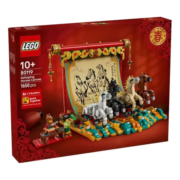 Lego Galloping Horses Canvas 80119 - Multi-color