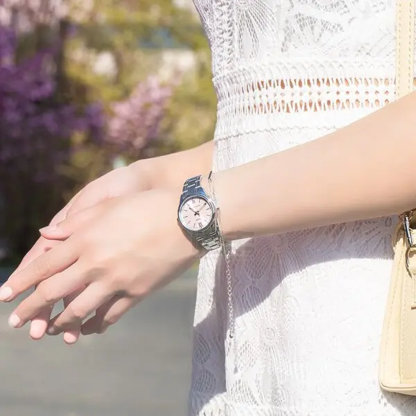 Casio Quartz Analog Watch With Stainless Steel Strap