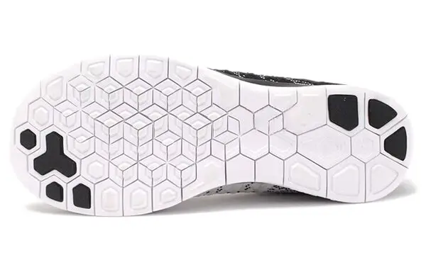 Nike Free 4.0 Flyknit Athletic Shoes - White/white-black-volt