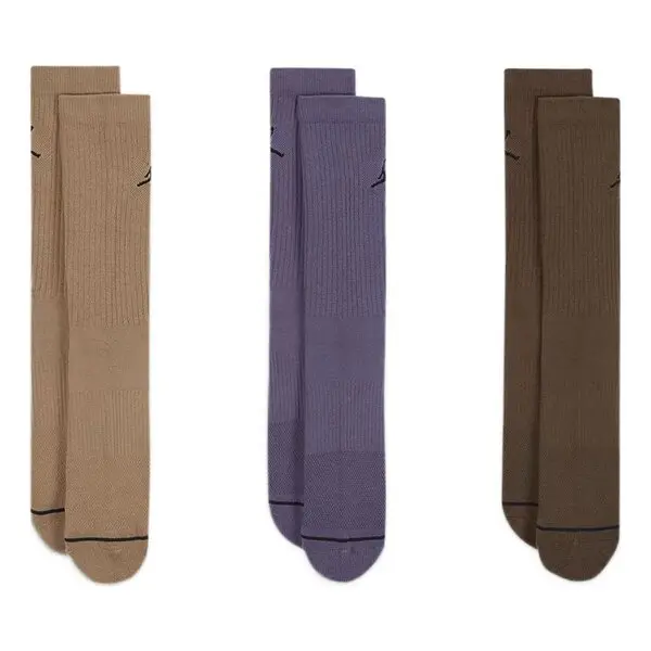 JORDAN Air Everyday Crew Socks 3 Set - Multicolor