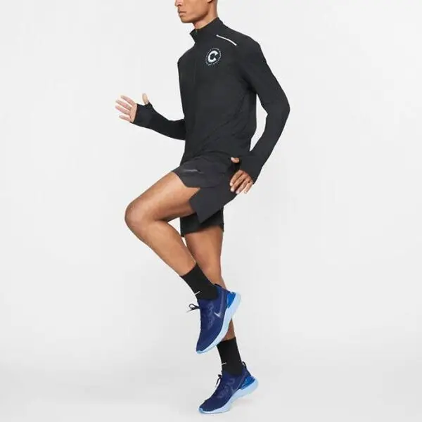 Nike Long Sleeve Zip Up Track Jacket - Black