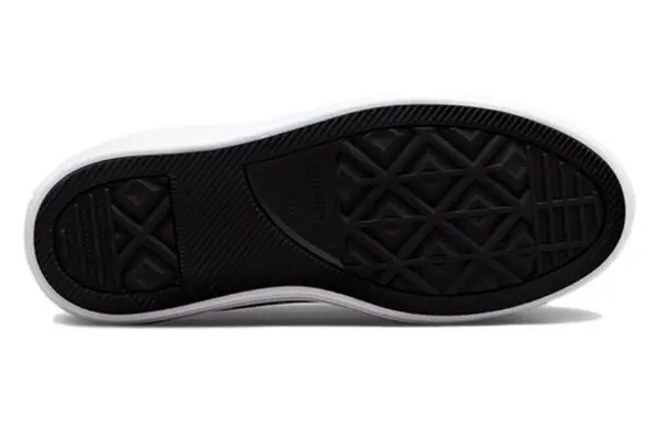 CONVERSE Chuck Taylor All Star Move Platform High Top Leather Sneakers - Black