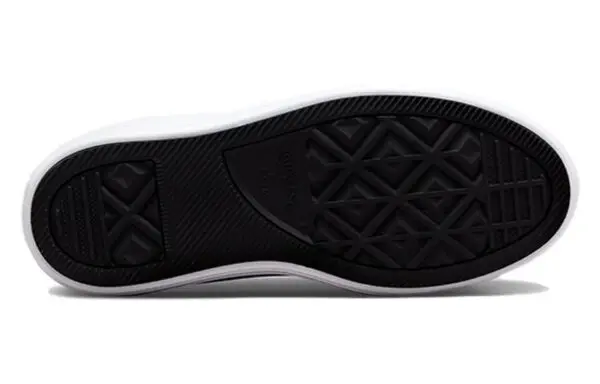 CONVERSE Chuck Taylor All Star Move Platform High Top Leather Sneakers - Black