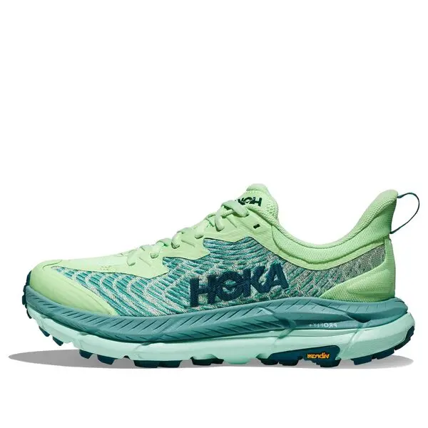 Hoka One One Mafate Speed 4 Athletic Sneakers - Green