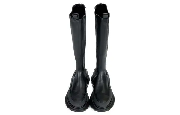 Alexander McQueen Tread Leather Over-the-knee Boots
