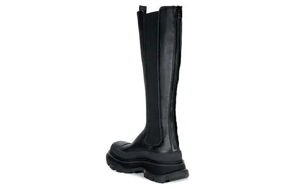 Alexander McQueen Tread Leather Over-the-knee Boots