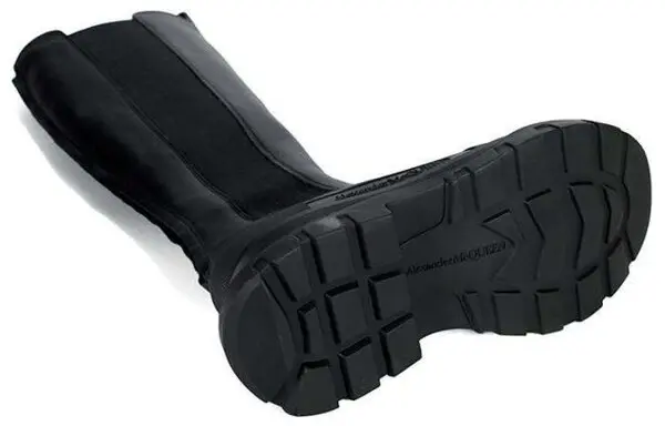 Alexander McQueen Tread Leather Over-the-knee Boots