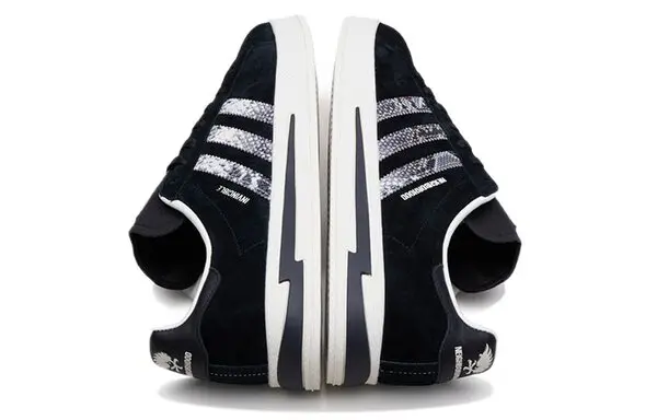 Adidas X Invincible X Neighborhood Campus '15th Anniversary' Sneakers - Black/snake Grey