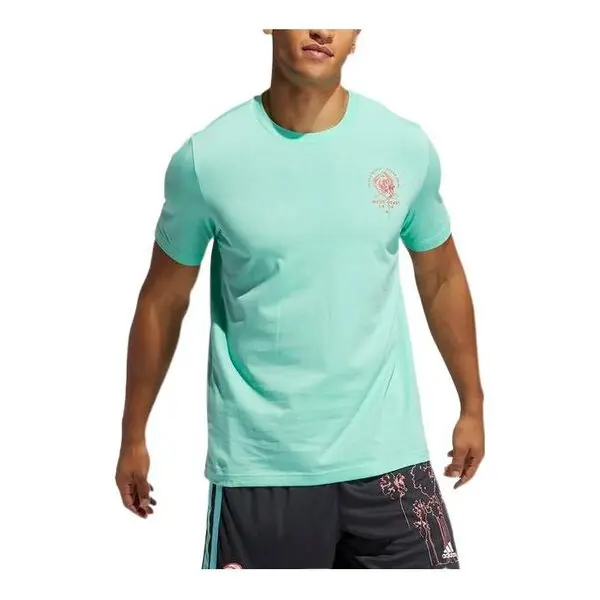 Adidas Logo Graphic Short Sleeve Tee - Multi-color