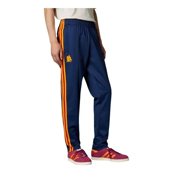 Adidas As Roma 1993 Track Pants Asia Sizing - Navy