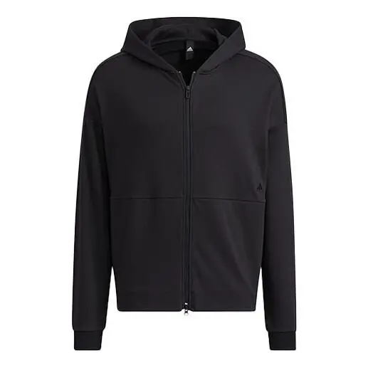 Adidas Hooded Zipper Jacket - Default Color
