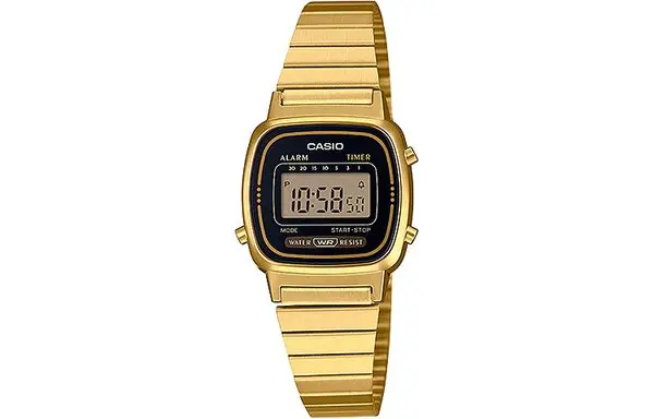 Casio Quartz Digital Watch - Gold