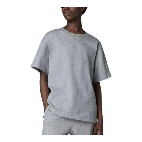 Adidas Originals Blue Version Essentials T-shirt 'grey - Core Heather