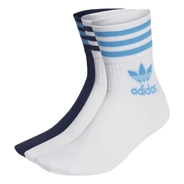 Adidas Originals Crew Socks With Logo Stripe Print - Default Color