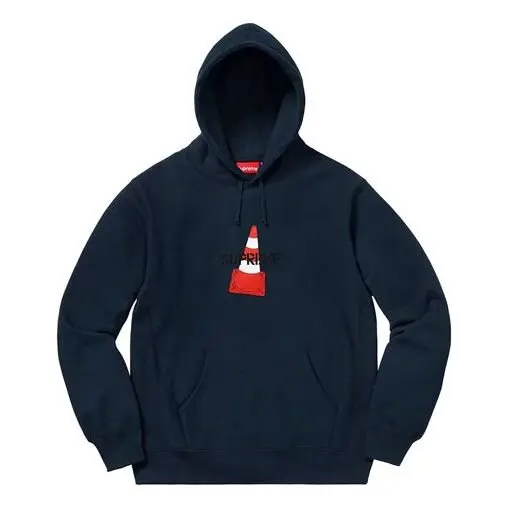 Supreme Cone Hooded Sweatshirt - Blue