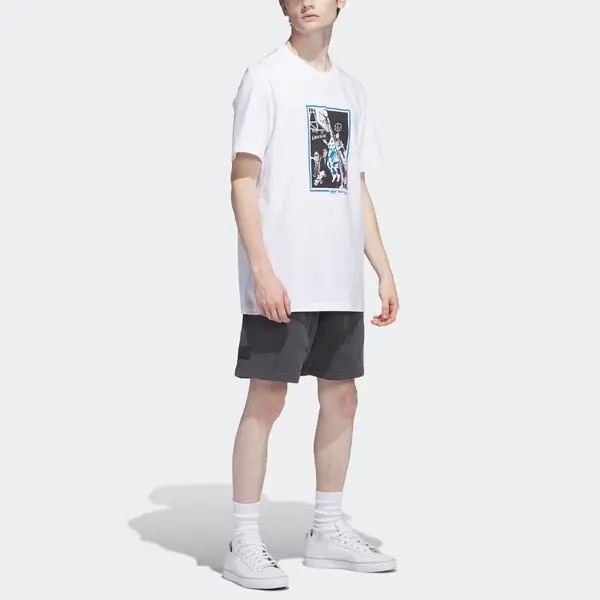 Adidas Originals Graphic Shmoofoil Tee - White