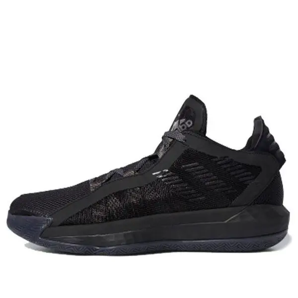 Adidas Dame 6 Gca "lights Out" Sneakers - Black