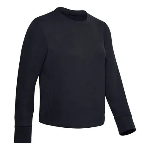 Under Armour Unstoppable Back Mesh Zipper Training Pullover - Black