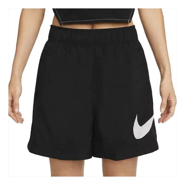 Nike Essential High-rise Woven Shorts - Black
