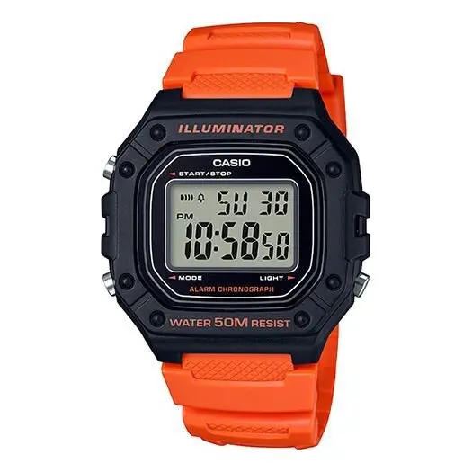 Casio G-shock Quartz Digital Watch - Orangeblack