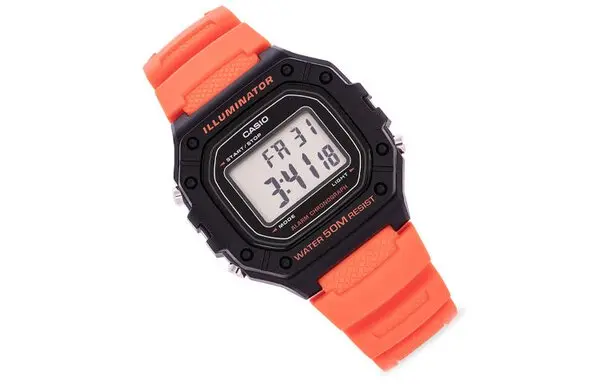 Casio G-shock Quartz Digital Watch - Orangeblack