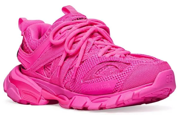 Balenciaga Track Sneakers - Pink/black