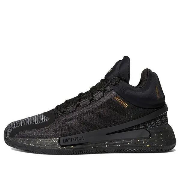 Adidas D Rose High Top Sneakers - Black