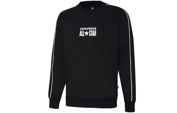 CONVERSE Chuck Taylor All Star Track Crew Fleece Sweatshirt Asia Sizing
