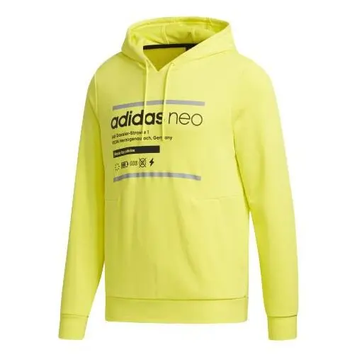 Adidas Neo Series Pullover Hoodie - Yellow
