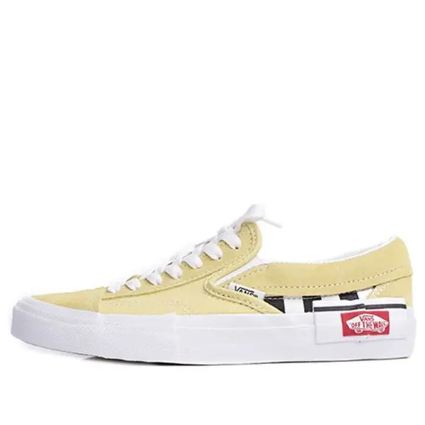 VANS Slip-on Cap Sneakers - Yellow