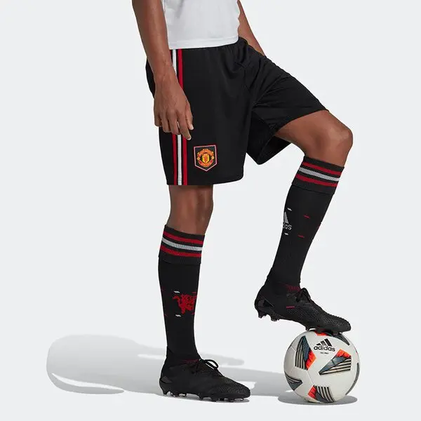 Adidas Manchester United Fc Sports Stripe Shorts - Default Color