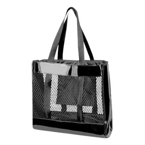 PUMA Core Net Shopper Bag - Black/grey