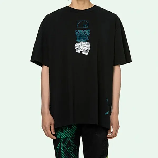 Off-White Dripping Arrows Loose Short-sleeved T-shirt