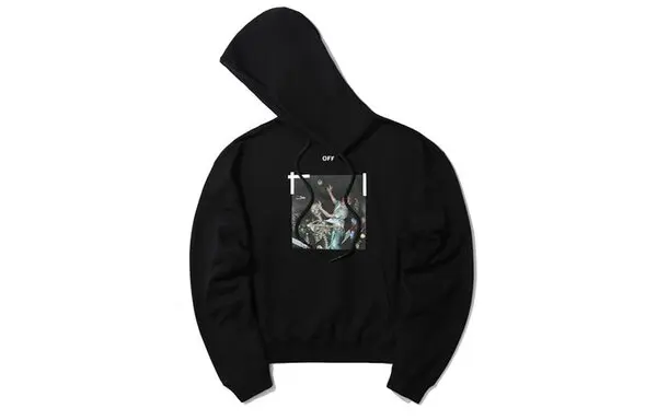 Off-White Printed Hooded Sweatshirt