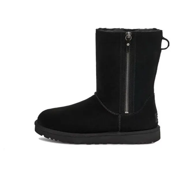 UGG Classic Short Zip Boots - Black